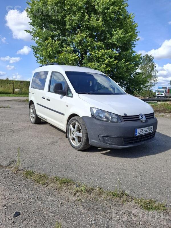Balts Volkswagen Caddy 2014 Jēkabpils, ar dzinēja tilpumu 2.00 L un nobraukumu 250 tūkst. km par 7200 €, foto 2 vietnē AUTOMOTO.COM.LV