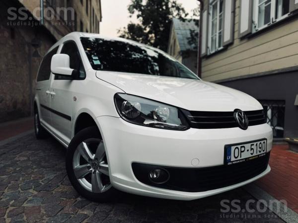 Balts Volkswagen Caddy 2014 Cēsis, ar dzinēja tilpumu 1.60 L un nobraukumu 0 tūkst. km par 8500 €, foto 1 vietnē AUTOMOTO.COM.LV