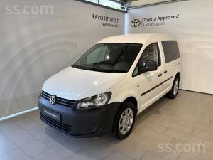 Balts Volkswagen Caddy 2014 Ventspils, ar dzinēja tilpumu 2.00 L un nobraukumu 212 tūkst. km par 7490 €, foto  vietnē AUTOMOTO.COM.LV