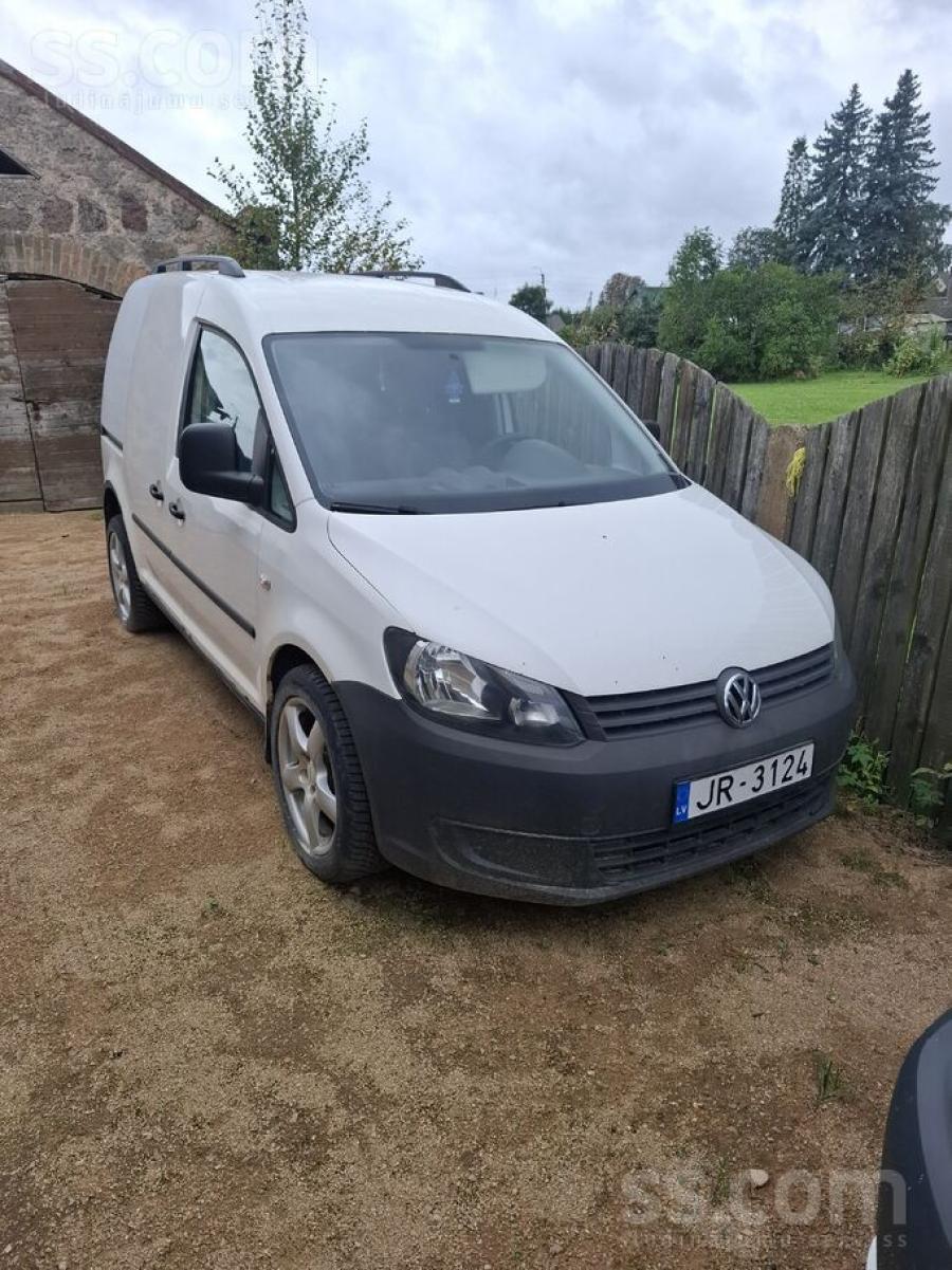 Balts Volkswagen Caddy 2014 Jēkabpils, ar dzinēja tilpumu 2.00 L un nobraukumu 195 tūkst. km par 5200 €, foto 1 vietnē AUTOMOTO.COM.LV