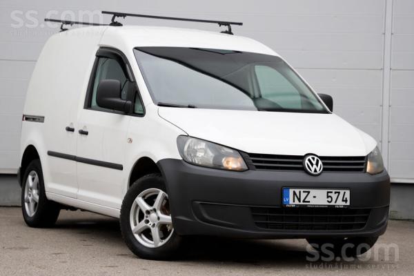 White Volkswagen Caddy 2015 in Tukums, with an engine capacity of 1.60 L and mileage of 406 thousand km for 3750 €, photo 2 on AUTOMOTO.COM.LV