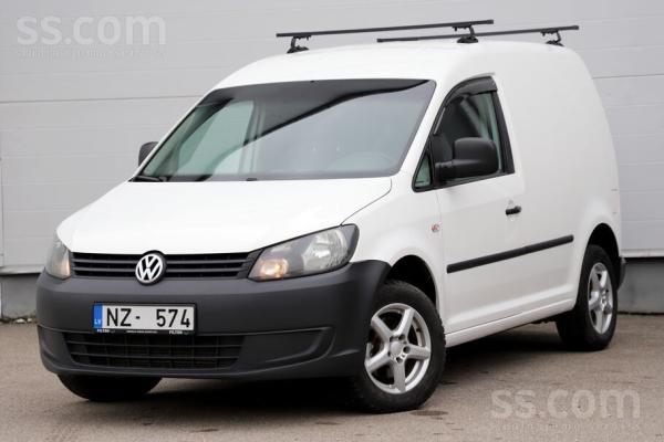 White Volkswagen Caddy 2015 in Tukums, with an engine capacity of 1.60 L and mileage of 406 thousand km for 3750 €, photo 3 on AUTOMOTO.COM.LV