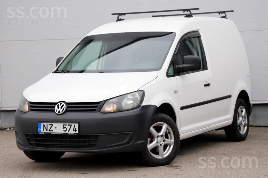 White Volkswagen Caddy 2015 in Tukums, with an engine capacity of 1.60 L and mileage of 406 thousand km for 3750 €, photo 3 on AUTOMOTO.COM.LV