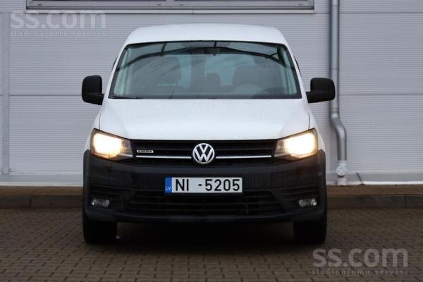 White Volkswagen Caddy 2015 in Riga, with an engine capacity of 2.00 L and mileage of 0 thousand km for 7995 €, photo 3 on AUTOMOTO.COM.LV