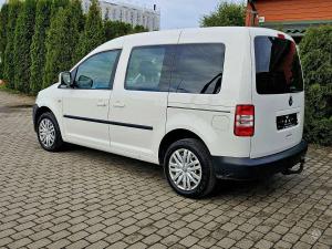 White Volkswagen Caddy 2015 in Kretinga, with an engine capacity of 1.60 L and mileage of 289 thousand km for 6999 €, photo 10 on AUTOMOTO.COM.LV