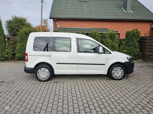 White Volkswagen Caddy 2015 in Kretinga, with an engine capacity of 1.60 L and mileage of 289 thousand km for 6999 €, photo 13 on AUTOMOTO.COM.LV
