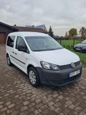 White Volkswagen Caddy 2015 in Kaisiadorys, with an engine capacity of 1.60 L and mileage of 335 thousand km for 4599 €, photo  on AUTOMOTO.COM.LV