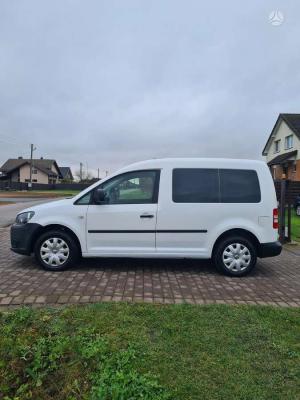 White Volkswagen Caddy 2015 in Kaisiadorys, with an engine capacity of 1.60 L and mileage of 335 thousand km for 4599 €, photo 7 on AUTOMOTO.COM.LV