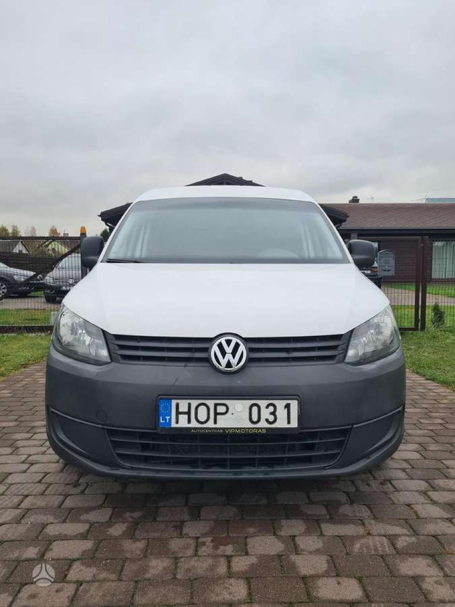 White Volkswagen Caddy 2015 in Kaisiadorys, with an engine capacity of 1.60 L and mileage of 335 thousand km for 4599 €, photo 11 on AUTOMOTO.COM.LV