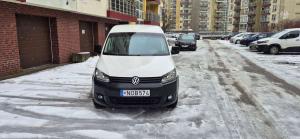 White Volkswagen Caddy 2015 in Vilnius, with an engine capacity of 1.60 L and mileage of 315 thousand km for 5200 €, photo 2 on AUTOMOTO.COM.LV