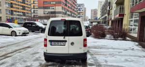White Volkswagen Caddy 2015 in Vilnius, with an engine capacity of 1.60 L and mileage of 315 thousand km for 5200 €, photo 8 on AUTOMOTO.COM.LV