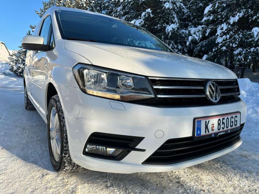 Balts Volkswagen Caddy 2015 Viļņa, ar dzinēja tilpumu 1.97 L un nobraukumu 298 tūkst. km par 10895 €, foto 2 vietnē AUTOMOTO.COM.LV