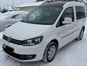 Balts Volkswagen Caddy 2015 Kelmė, ar dzinēja tilpumu 1.97 L un nobraukumu 270 tūkst. km par 6499 €, foto  vietnē AUTOMOTO.COM.LV
