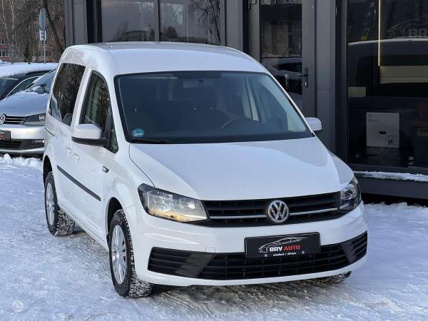 White Volkswagen Caddy 2015 in Kedainiai, with an engine capacity of 1.97 L and mileage of 233 thousand km for 8850 €, photo 4 on AUTOMOTO.COM.LV