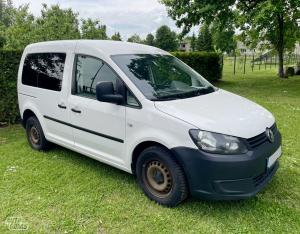 Balts Volkswagen Caddy 2015 Kauņa, ar dzinēja tilpumu 1.60 L un nobraukumu 393 tūkst. km par 2000 €, foto  vietnē AUTOMOTO.COM.LV