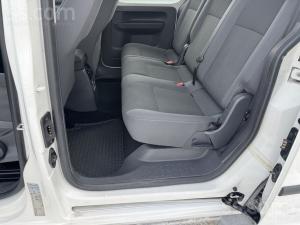 White Volkswagen Caddy 2015 in Riga, with an engine capacity of 1.20 L and mileage of 122 thousand km for 7770 €, photo 13 on AUTOMOTO.COM.LV