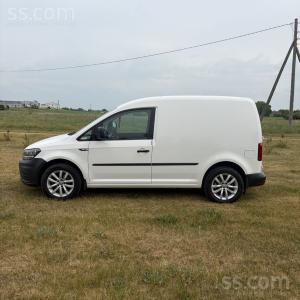 White Volkswagen Caddy 2015 in Liepaja, with an engine capacity of 1.60 L and mileage of 354 thousand km for 4400 €, photo 7 on AUTOMOTO.COM.LV