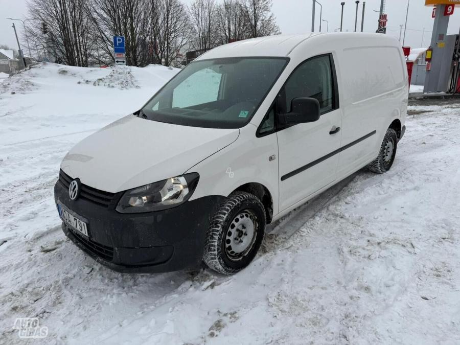White Volkswagen Caddy 2015 in Klaipeda, with an engine capacity of 1.60 L and mileage of 142 thousand km for 6000 €, photo 6 on AUTOMOTO.COM.LV