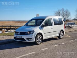 White Volkswagen Caddy 2015 in Liepaja, with an engine capacity of 1.60 L and mileage of 248 thousand km for 6500 €, photo  on AUTOMOTO.COM.LV