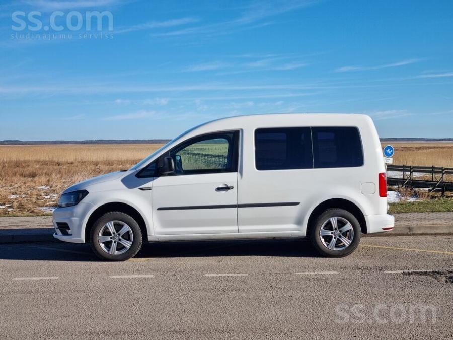 Balts Volkswagen Caddy 2015 Liepāja, ar dzinēja tilpumu 1.60 L un nobraukumu 248 tūkst. km par 6500 €, foto 3 vietnē AUTOMOTO.COM.LV