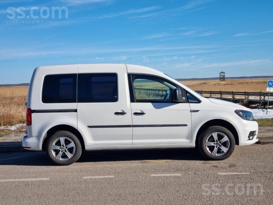 Balts Volkswagen Caddy 2015 Liepāja, ar dzinēja tilpumu 1.60 L un nobraukumu 248 tūkst. km par 6500 €, foto 6 vietnē AUTOMOTO.COM.LV