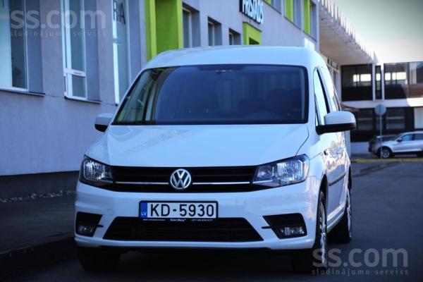 Balts Volkswagen Caddy 2015 Rīga, ar dzinēja tilpumu 2.00 L un nobraukumu 289 tūkst. km par 6995 €, foto 1 vietnē AUTOMOTO.COM.LV