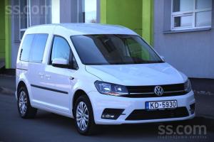 White Volkswagen Caddy 2015 in Riga, with an engine capacity of 2.00 L and mileage of 289 thousand km for 6995 €, photo 5 on AUTOMOTO.COM.LV