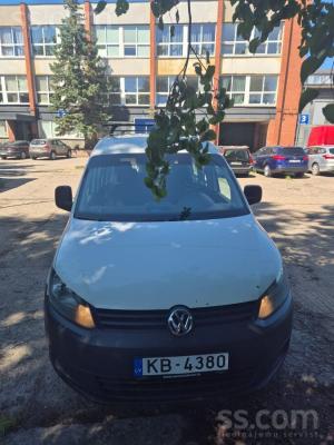 Balts Volkswagen Caddy 2015 Rīga, ar dzinēja tilpumu 1.60 L un nobraukumu 265 tūkst. km par 4990 €, foto  vietnē AUTOMOTO.COM.LV