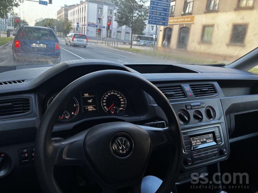 Balts Volkswagen Caddy 2015 Jelgava, ar dzinēja tilpumu 1.60 L un nobraukumu 358 tūkst. km par 5550 €, foto 8 vietnē AUTOMOTO.COM.LV