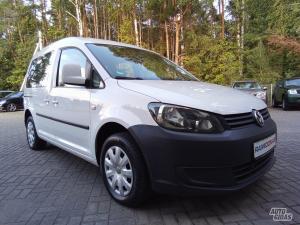 Balts Volkswagen Caddy 2015 Šveicarija, ar dzinēja tilpumu 1.60 L un nobraukumu 297 tūkst. km par 4700 €, foto  vietnē AUTOMOTO.COM.LV