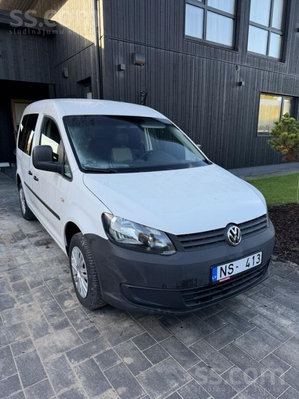 Balts Volkswagen Caddy 2015 Rīga, ar dzinēja tilpumu 1.60 L un nobraukumu 222 tūkst. km par 4500 €, foto 3 vietnē AUTOMOTO.COM.LV