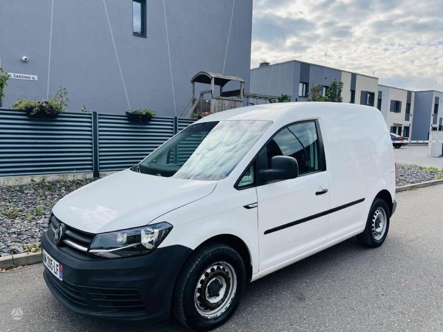 Balts Volkswagen Caddy 2016 Kauņa, ar dzinēja tilpumu 1.60 L un nobraukumu 212 tūkst. km par 6600 €, foto 1 vietnē AUTOMOTO.COM.LV