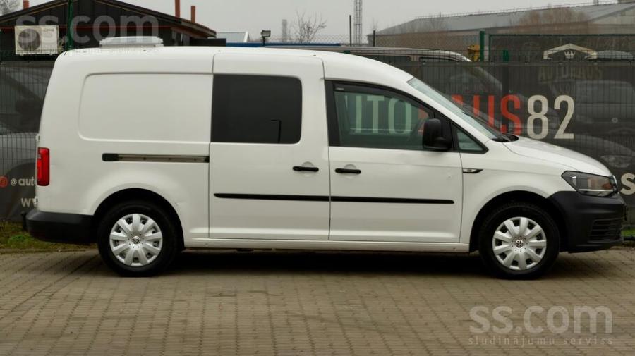 Balts Volkswagen Caddy 2016 Liepāja, ar dzinēja tilpumu 2.00 L un nobraukumu 238 tūkst. km par 6650 €, foto 3 vietnē AUTOMOTO.COM.LV
