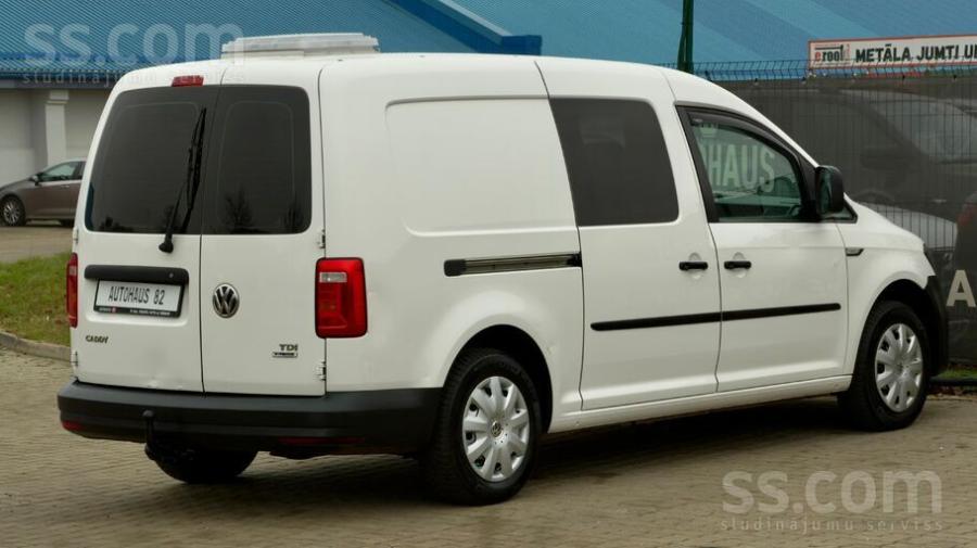 Balts Volkswagen Caddy 2016 Liepāja, ar dzinēja tilpumu 2.00 L un nobraukumu 238 tūkst. km par 6650 €, foto 4 vietnē AUTOMOTO.COM.LV