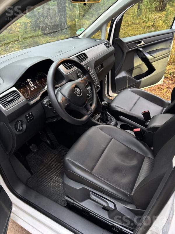 Balts Volkswagen Caddy 2016 Ogre, ar dzinēja tilpumu 2.00 L un nobraukumu 349 tūkst. km par 6750 €, foto 5 vietnē AUTOMOTO.COM.LV