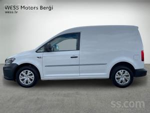 White Volkswagen Caddy 2016 in Riga, with an engine capacity of 2.00 L and mileage of 269 thousand km for 7990 €, photo 4 on AUTOMOTO.COM.LV