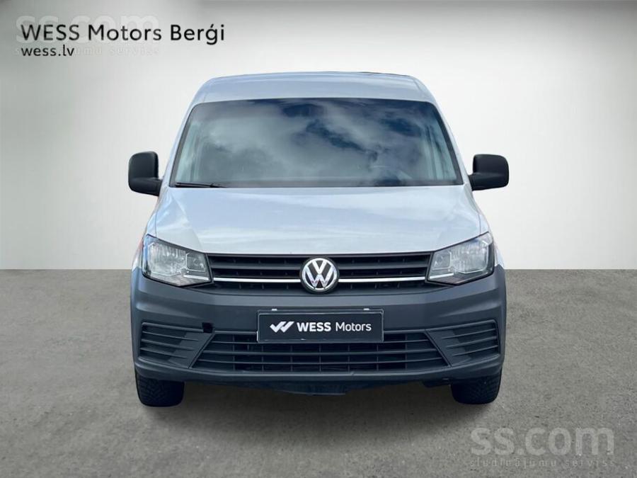 White Volkswagen Caddy 2016 in Riga, with an engine capacity of 2.00 L and mileage of 269 thousand km for 7990 €, photo 6 on AUTOMOTO.COM.LV