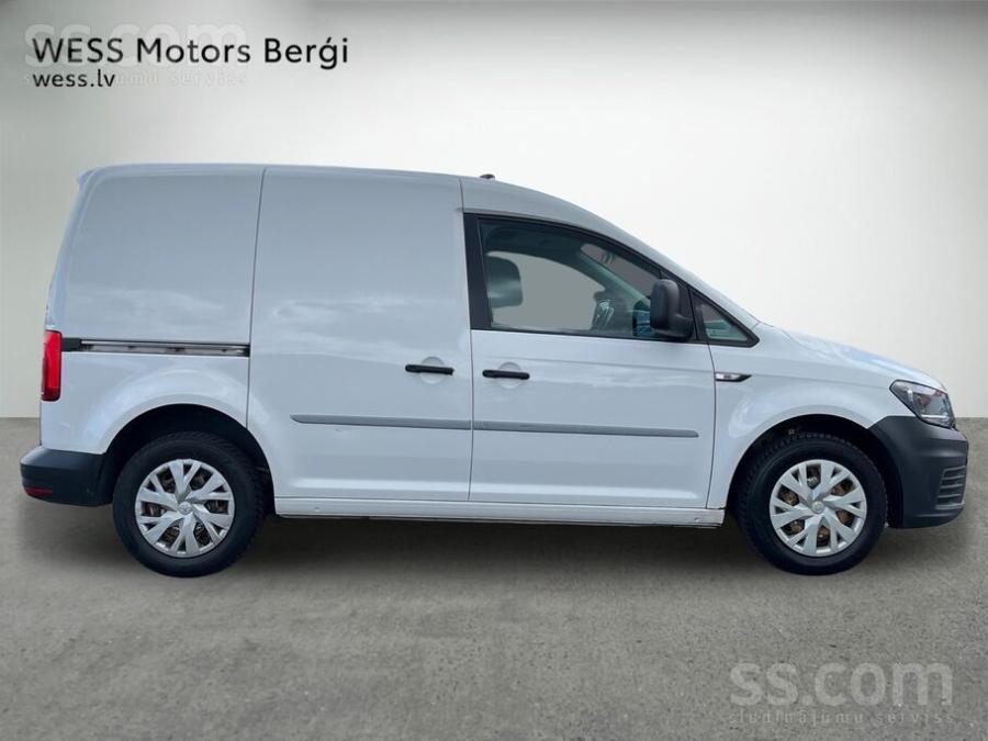 White Volkswagen Caddy 2016 in Riga, with an engine capacity of 2.00 L and mileage of 269 thousand km for 7990 €, photo 16 on AUTOMOTO.COM.LV