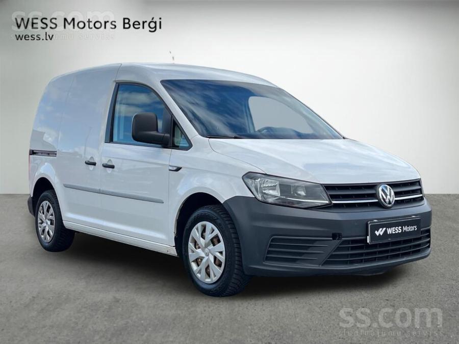 White Volkswagen Caddy 2016 in Riga, with an engine capacity of 2.00 L and mileage of 269 thousand km for 7990 €, photo 18 on AUTOMOTO.COM.LV