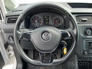 White Volkswagen Caddy 2016 in Riga, with an engine capacity of 2.00 L and mileage of 269 thousand km for 7990 €, photo 20 on AUTOMOTO.COM.LV