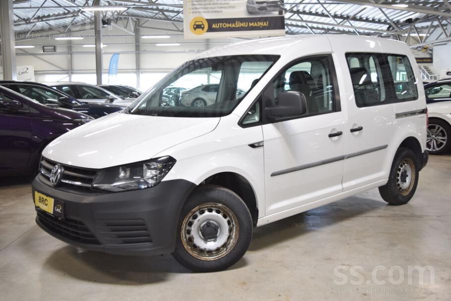 Balts Volkswagen Caddy 2017 Rīga, ar dzinēja tilpumu 2.00 L un nobraukumu 169 tūkst. km par 8000 €, foto 1 vietnē AUTOMOTO.COM.LV