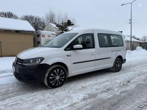 White Volkswagen Caddy 2017 in Klaipeda, with an engine capacity of 1.40 L and mileage of 239 thousand km for 6900 €, photo  on AUTOMOTO.COM.LV