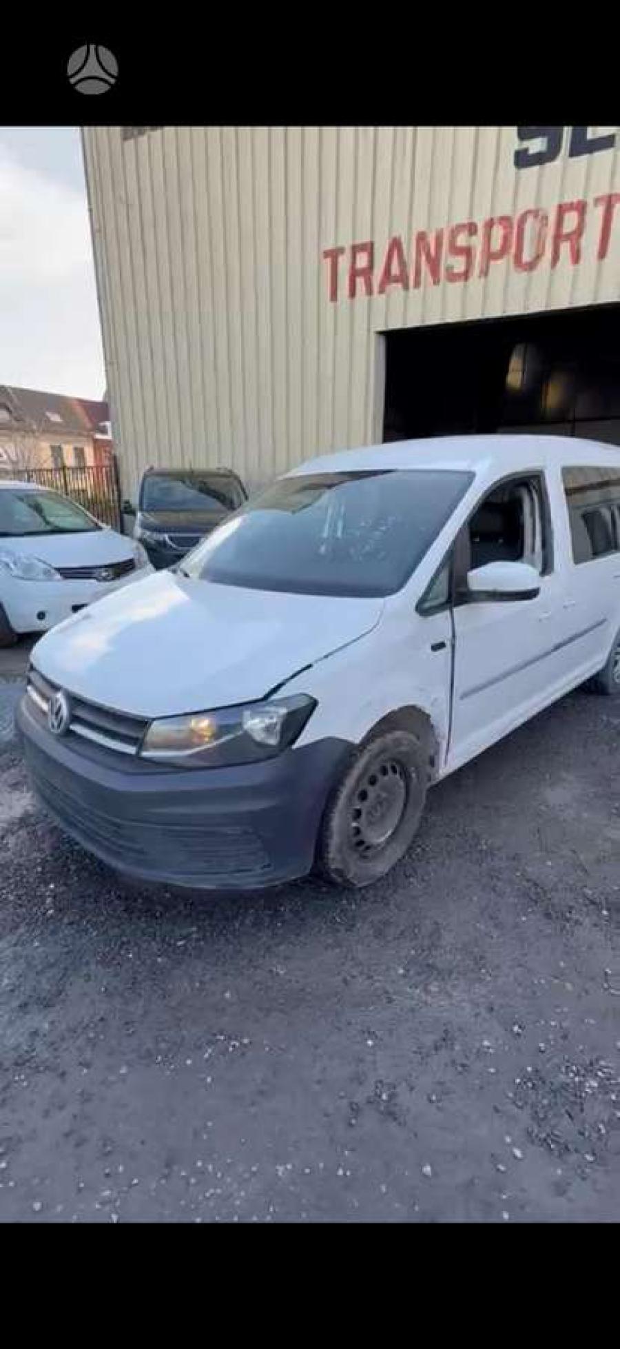 Balts Volkswagen Caddy 2017 Kauņa, ar dzinēja tilpumu 2.00 L un nobraukumu 301 tūkst. km par 6250 €, foto 5 vietnē AUTOMOTO.COM.LV