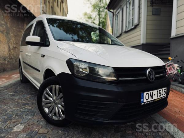 Balts Volkswagen Caddy 2017 Cēsis, ar dzinēja tilpumu 2.00 L un nobraukumu 0 tūkst. km par 9990 €, foto 1 vietnē AUTOMOTO.COM.LV