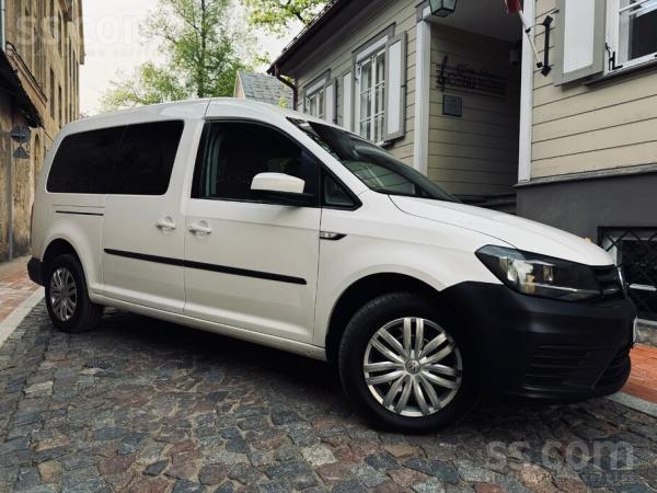 Balts Volkswagen Caddy 2017 Cēsis, ar dzinēja tilpumu 2.00 L un nobraukumu 0 tūkst. km par 9990 €, foto 2 vietnē AUTOMOTO.COM.LV