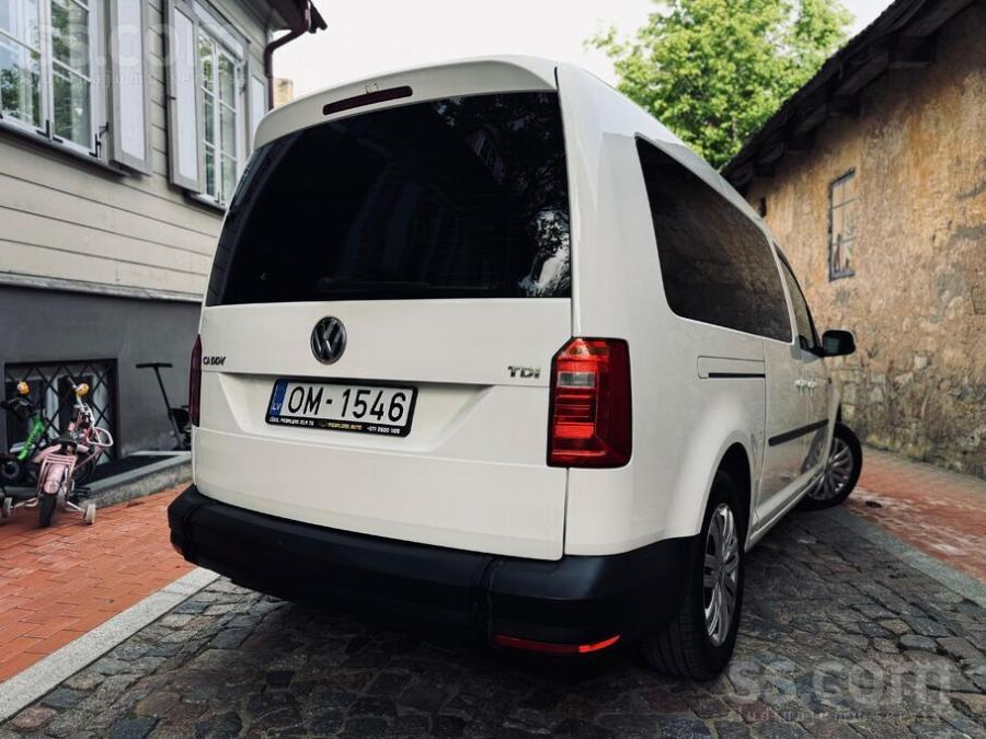 Balts Volkswagen Caddy 2017 Cēsis, ar dzinēja tilpumu 2.00 L un nobraukumu 0 tūkst. km par 9990 €, foto 6 vietnē AUTOMOTO.COM.LV