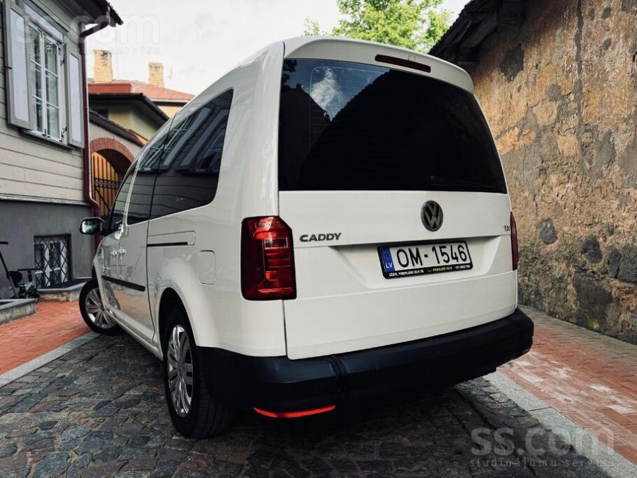 Balts Volkswagen Caddy 2017 Cēsis, ar dzinēja tilpumu 2.00 L un nobraukumu 0 tūkst. km par 9990 €, foto 8 vietnē AUTOMOTO.COM.LV