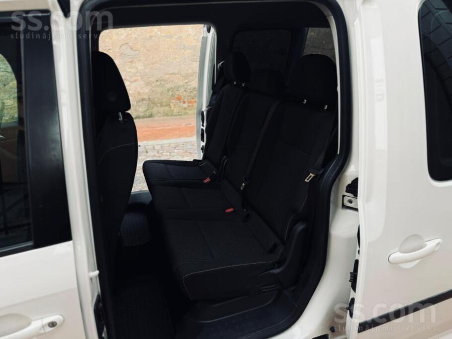 Balts Volkswagen Caddy 2017 Cēsis, ar dzinēja tilpumu 2.00 L un nobraukumu 0 tūkst. km par 9990 €, foto 17 vietnē AUTOMOTO.COM.LV