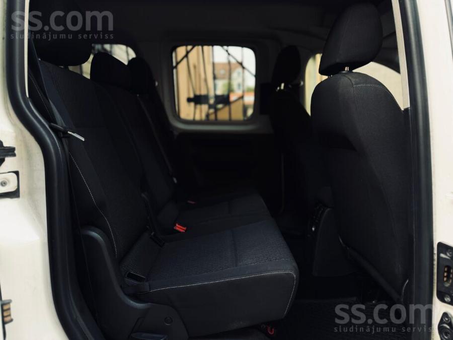 Balts Volkswagen Caddy 2017 Cēsis, ar dzinēja tilpumu 2.00 L un nobraukumu 0 tūkst. km par 9990 €, foto 18 vietnē AUTOMOTO.COM.LV