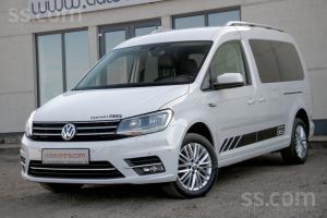 White Volkswagen Caddy 2017 in Tukums, with an engine capacity of 2.00 L and mileage of 213 thousand km for 13998 €, photo  on AUTOMOTO.COM.LV